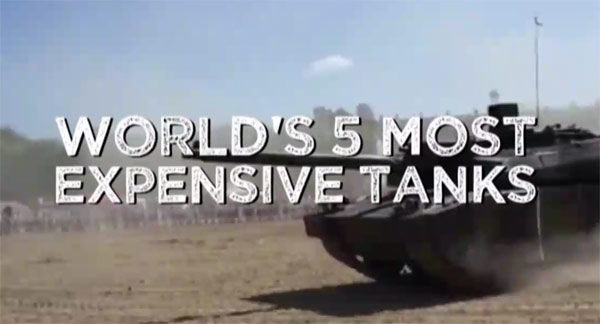 5 most expensive military tanks in the world