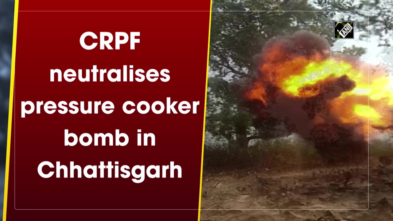 Pressure Cooker Bomb CRPF Neutralises Pressure Cooker Bomb In