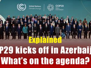 Explained: COP29 kicks off in Azerbaijan- What's on the agenda?