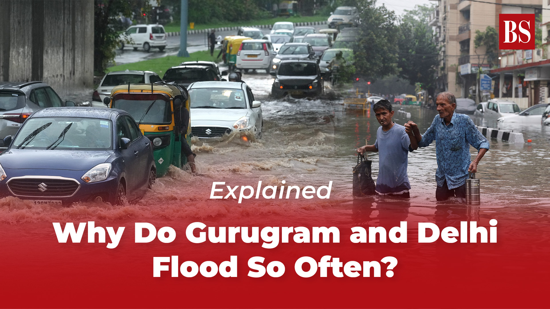 Explained | Why do Gurugram and Delhi flood so often? | Monsoon News ...
