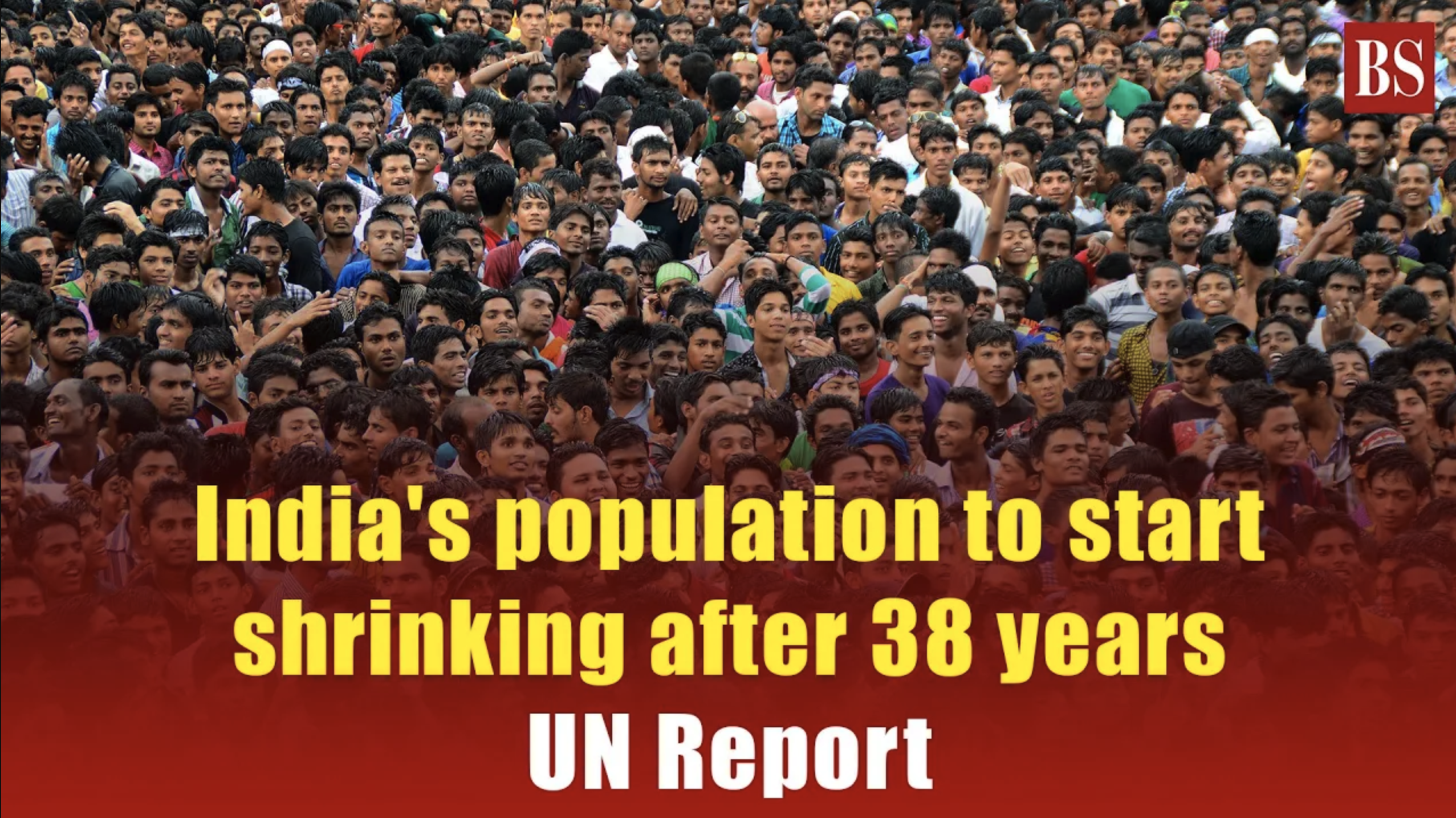 India's population to start shrinking after 38 years: UN Report