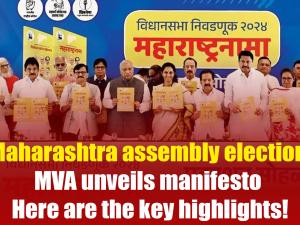 Maharashtra assembly election: MVA unveils manifesto - Here are the key ...