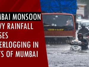 Mumbai monsoon: Heavy rainfall causes waterlogging in parts of Mumbai | Mumbai rain