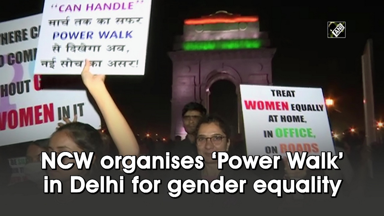 NCW organises 'Power Walk' in Delhi for gender equality