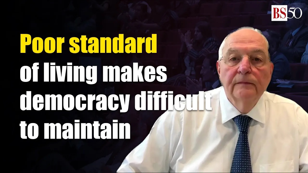 Poor standard of living makes democracy difficult to maintain: Martin ...