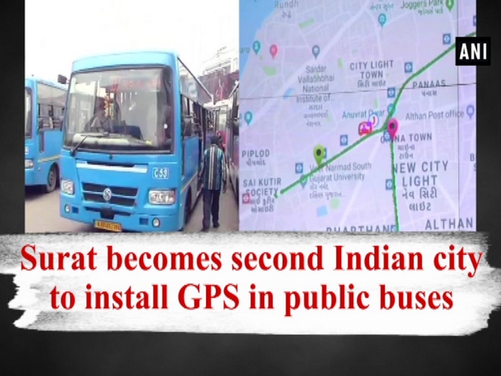 Surat becomes second Indian city to install GPS in public buses
