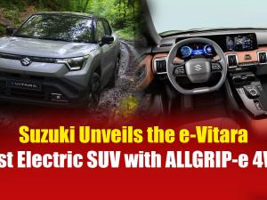 Suzuki Unveils the e-Vitara: First Electric SUV with ALLGRIP-e 4WD
