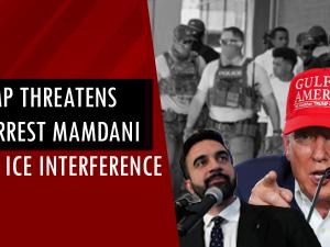 Trump threatens to arrest Zohran Mamdani over ICE interference | New ...