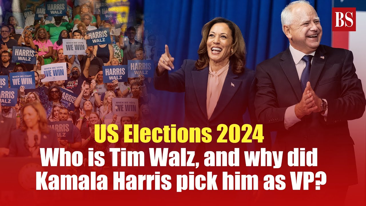 US Elections 2024: Who is Tim Walz, and why did Kamala Harris pick him ...
