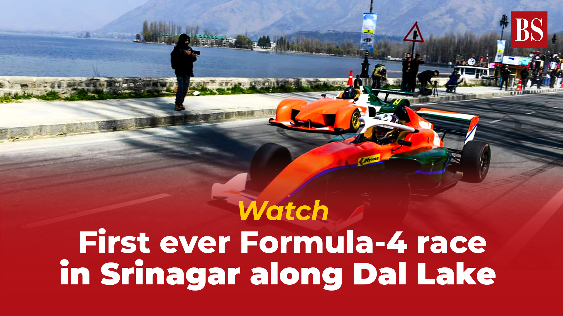 Watch: First ever Formula-4 race in Srinagar along Dal Lake