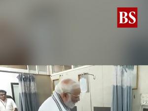 Watch: PM Modi meets the lone survivor of the Air India plane crash