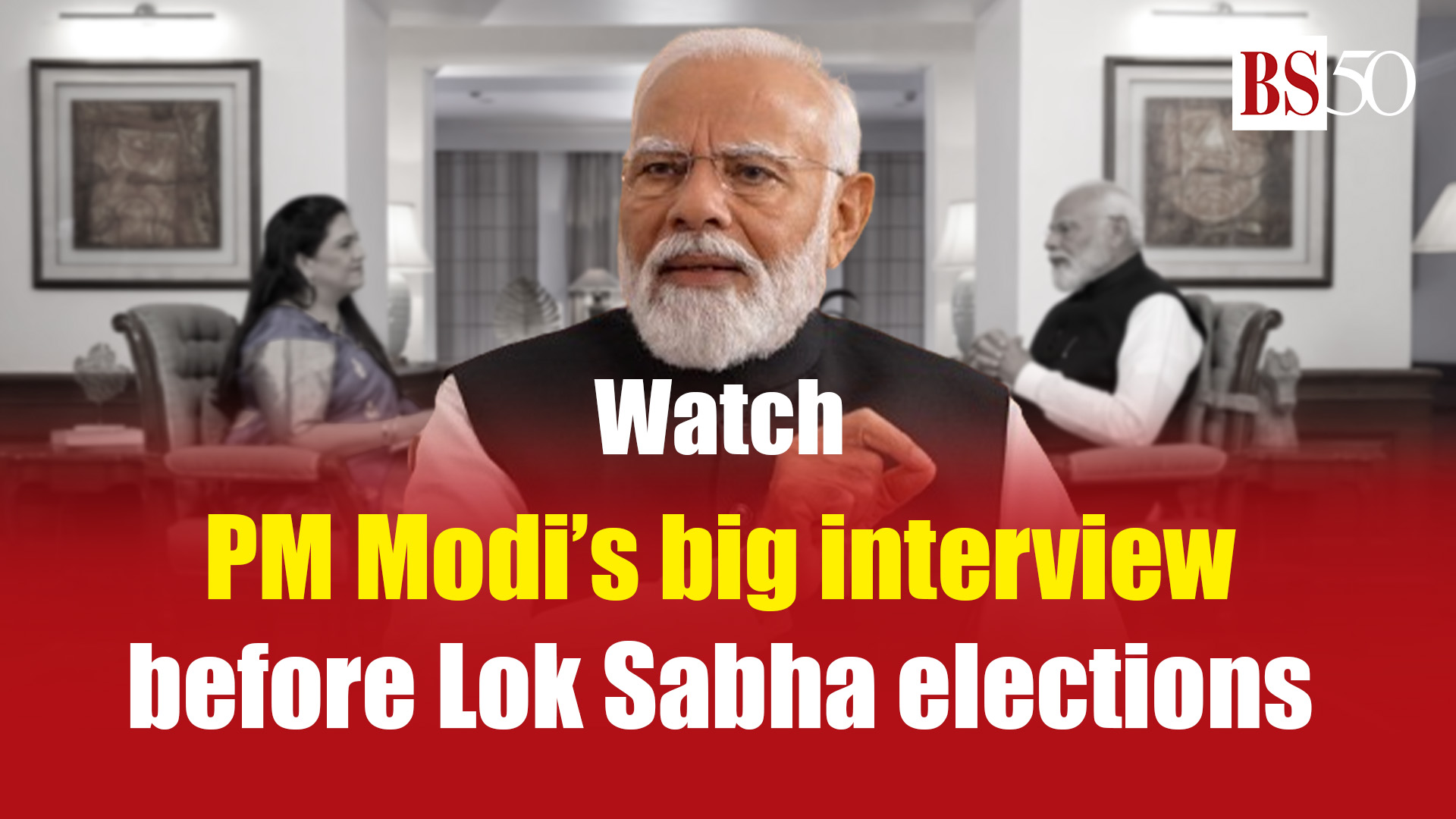 Watch: PM Modi's big interview before Lok Sabha elections