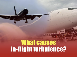 What causes in-flight turbulence?