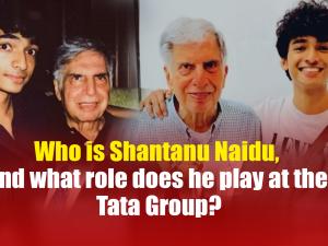 Who is Shantanu Naidu, and what role does he play at the Tata Group?