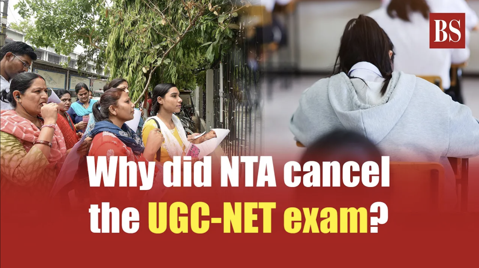 Why did NTA cancel the UGC-NET exam?