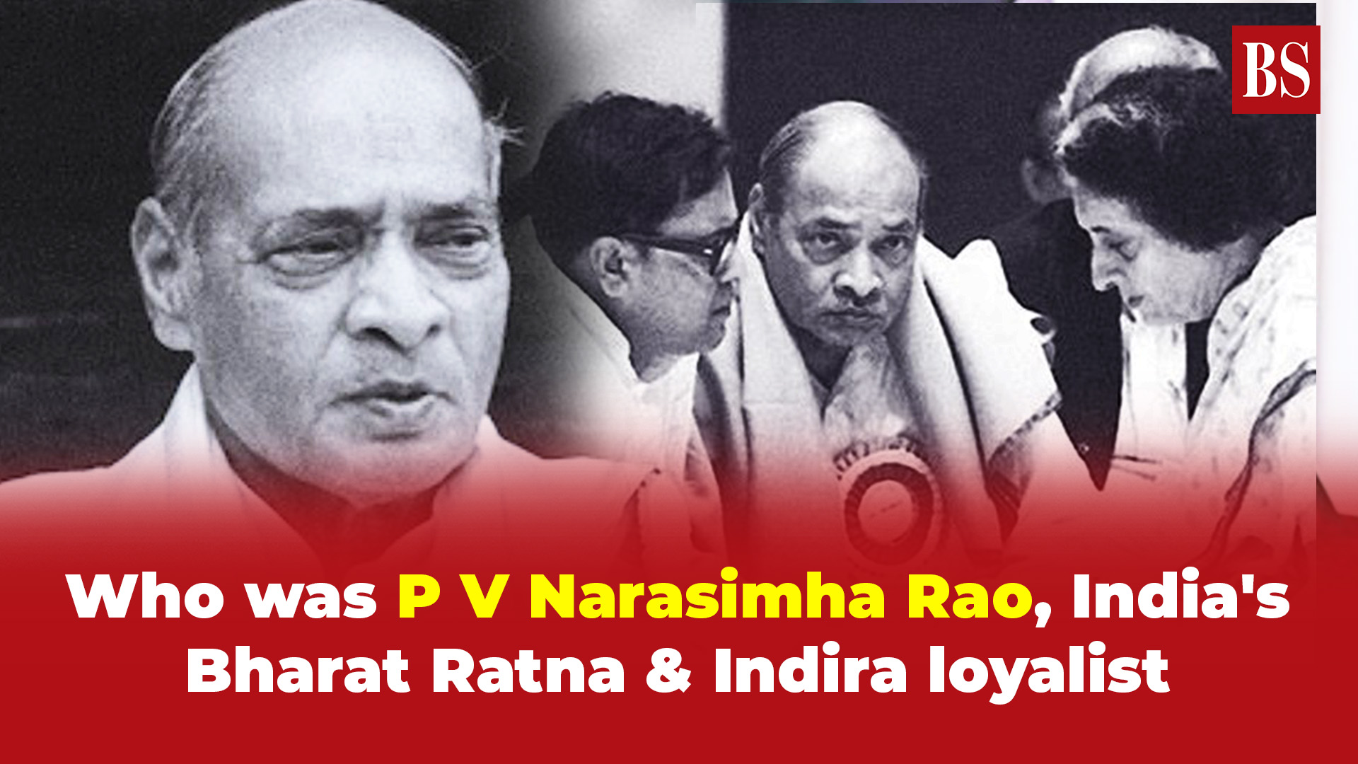 Who was P V Narasimha Rao, India's Bharat Ratna & Indira loyalist