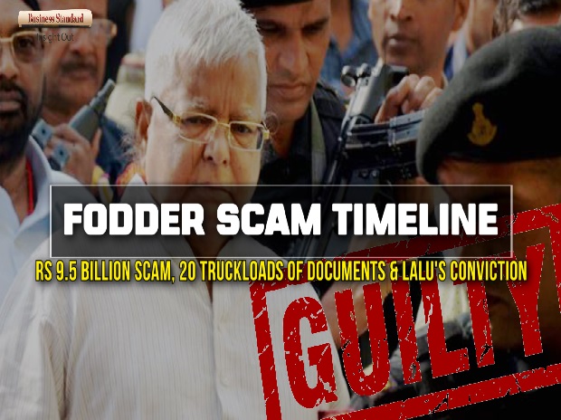 Fodder Scam Timeline: Lalu Prasad sentenced to 3.5 years in jail