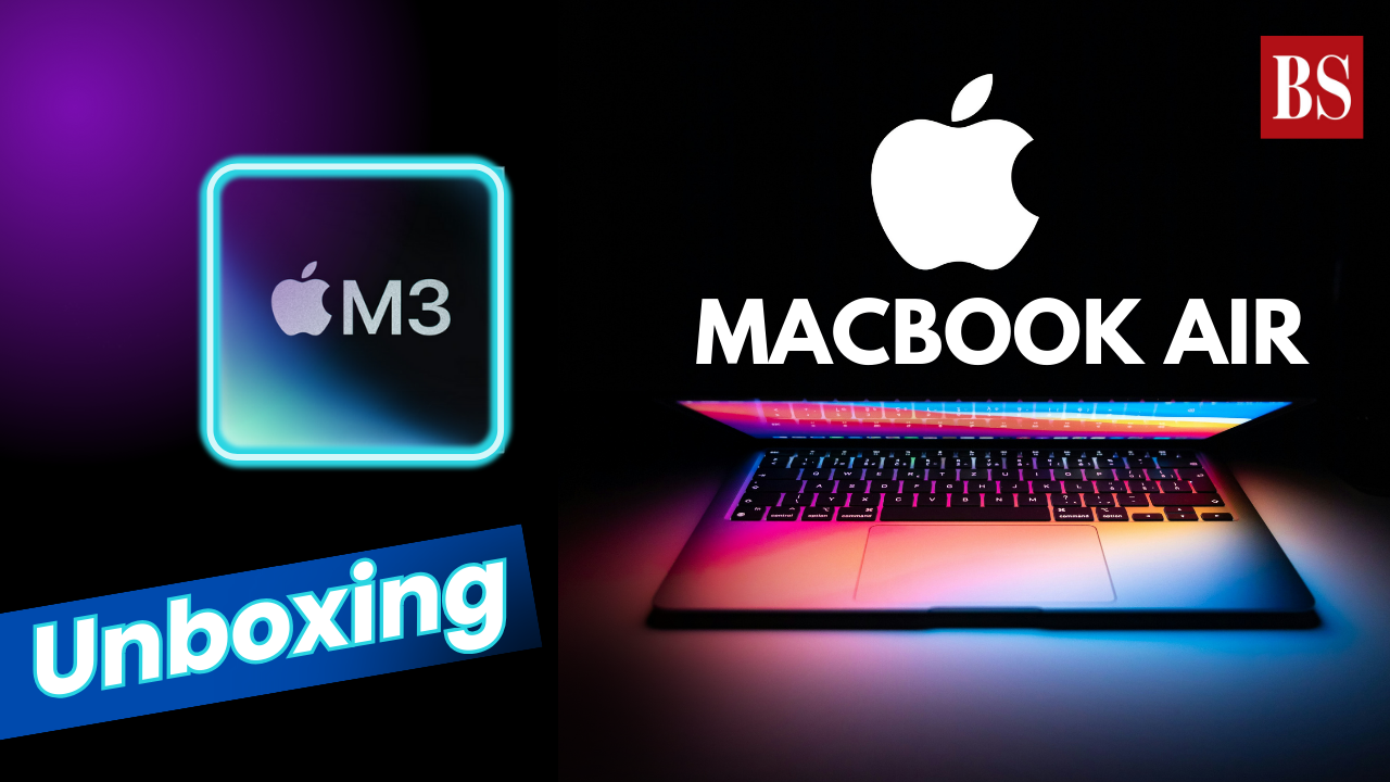 Apple MacBook Air with M3: Unboxing and hands-on at 15-inch display model