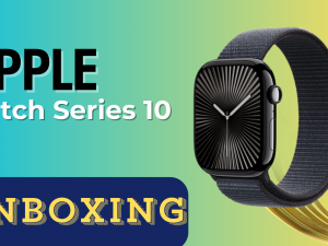 Apple Watch Series 10: Unboxing and hands-on |Jet black aluminium finish