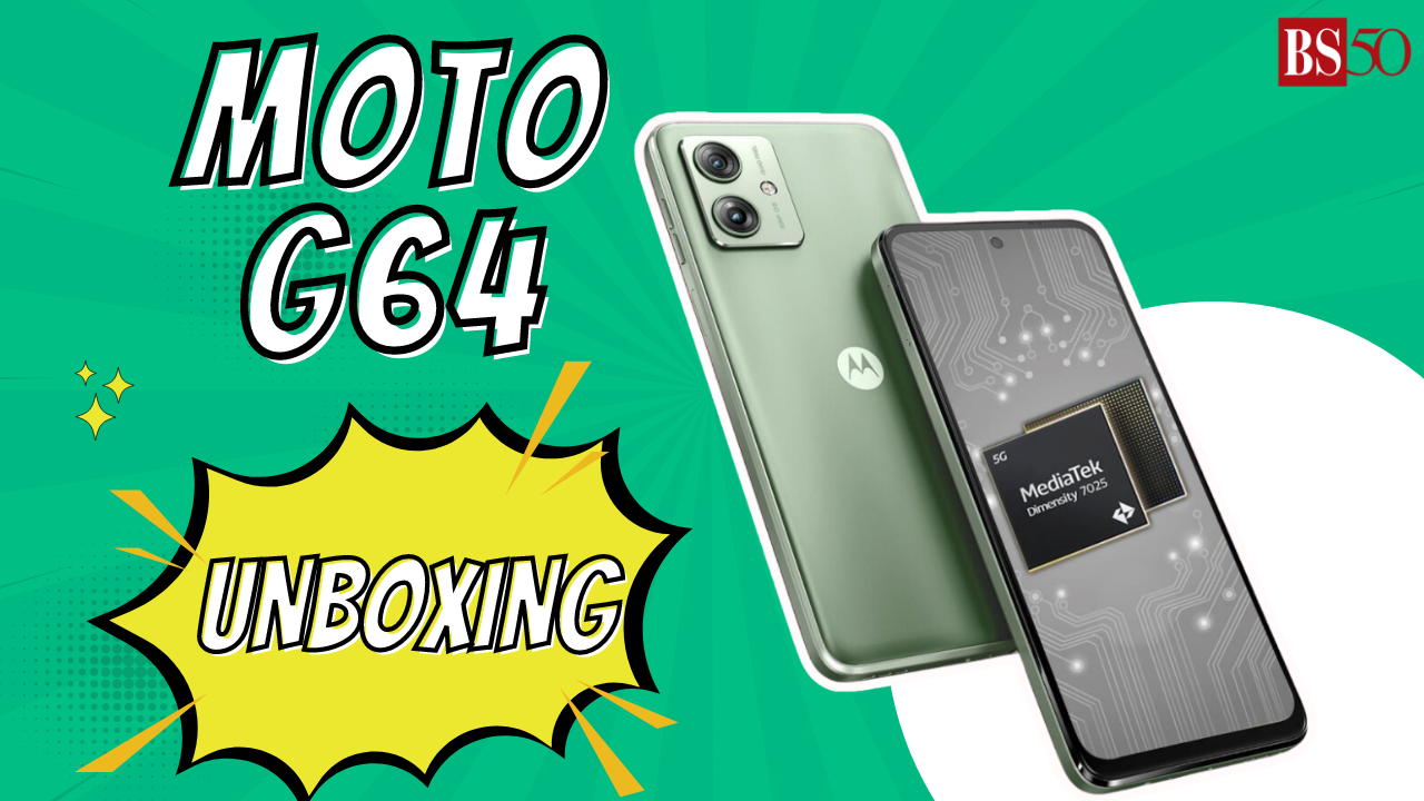 Moto G64: Unboxing and hands-on | Mint Green Colour Variant