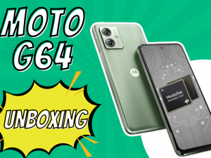 Moto G64: Unboxing and hands-on | Mint Green Colour Variant