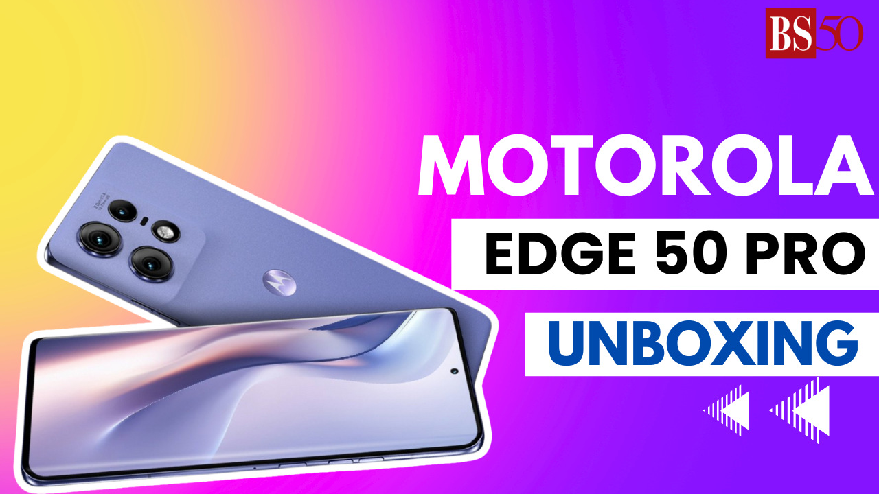 Motorola Edge 50 Pro | Unboxing and Hands-on | Purple colour variant