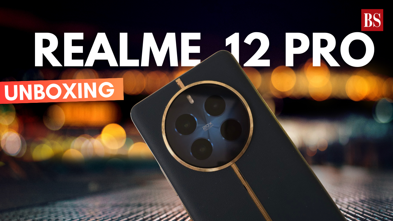 Realme 12 Pro 5G: Unboxing, first look at midrange phone with curved screen