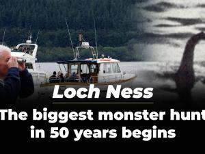 Loch Ness: The biggest monster hunt in 50 years begins